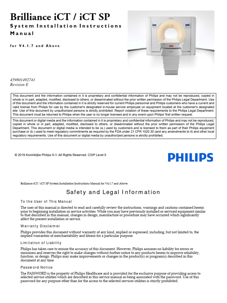 Brilliance ICT System Installation Instructions - PDF Nodeid 6213964&vernum - 2 | PDF | Gamma ...