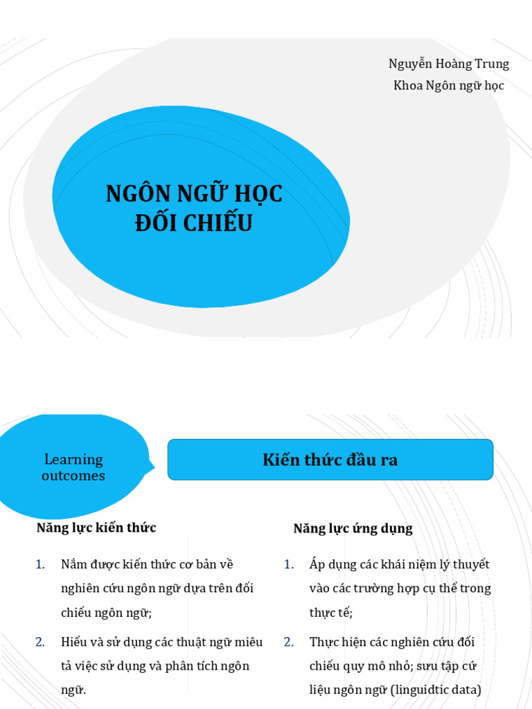 Contrastive Ling Intro314 PDF | PDF