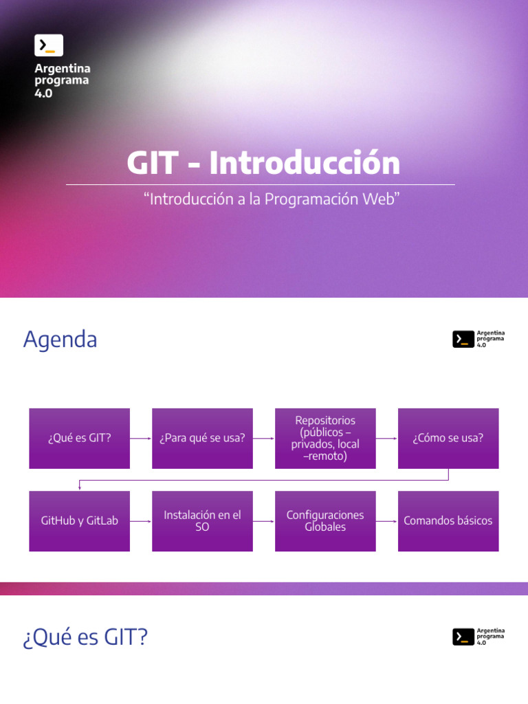Clase 08 - GIT - Introducción | PDF | Control de versiones | Archivo de computadora