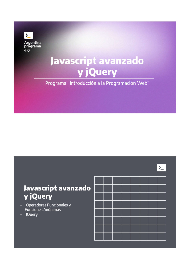 CLASE10 Jsavanzado JQ | PDF | J Query | Ingeniería de software