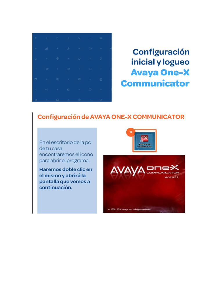 Manual Config Avaya Communicator y Workbar | PDF
