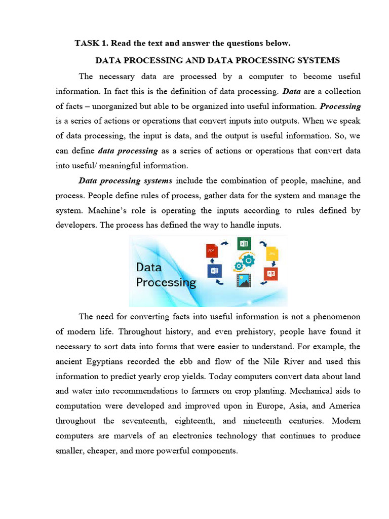 Data Processing - ST | PDF | Databases | Data