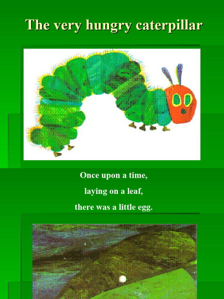 The Very Hungry Caterpillar | PDF | Cooking, Food & Wine | Mystery ...