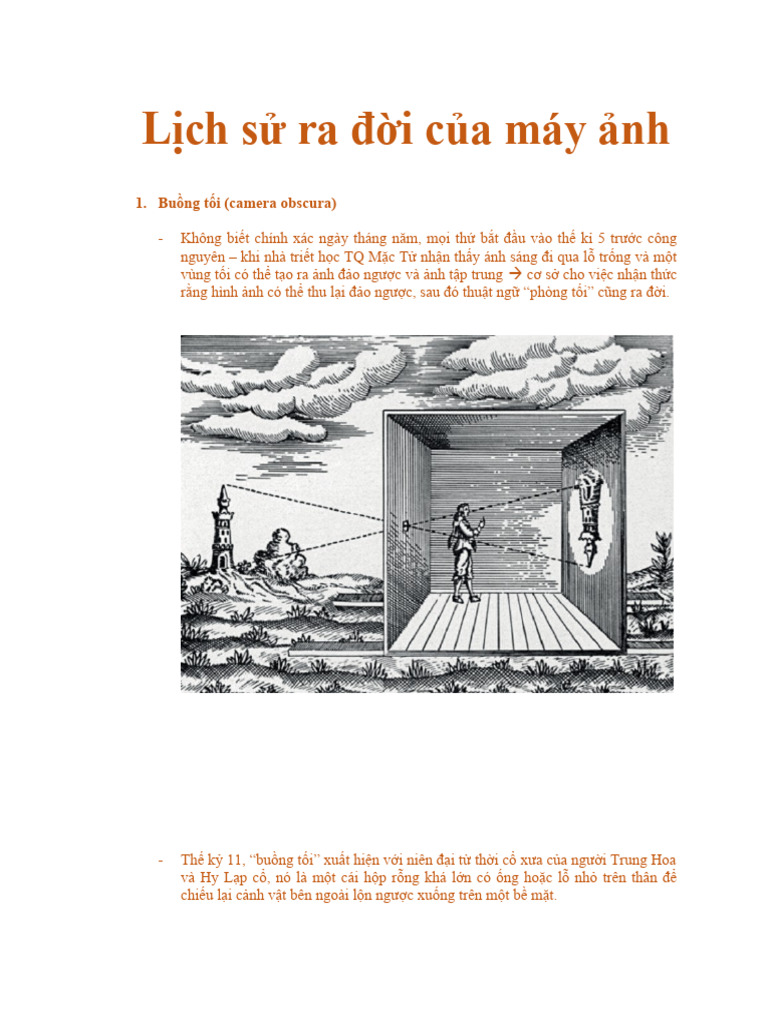 history of camera | PDF