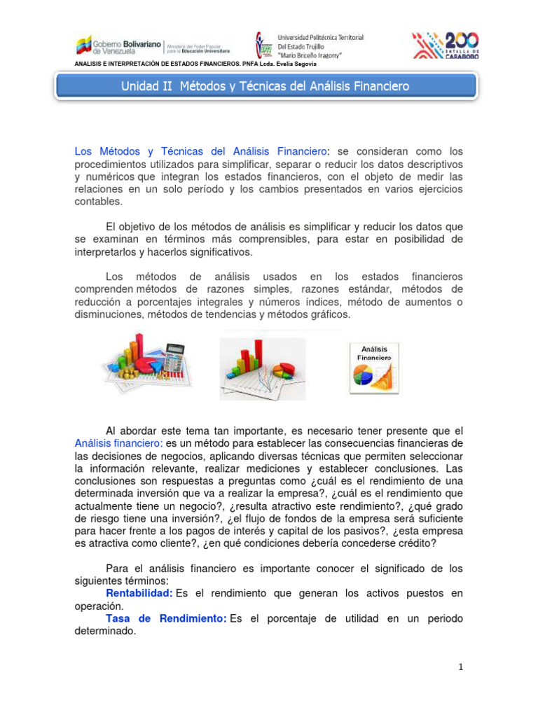 Clase Unidad II Final | PDF | Business | Estado financiero