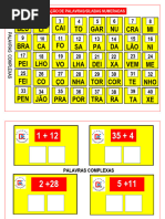 Sílabas Numeradas - PDF | PDF