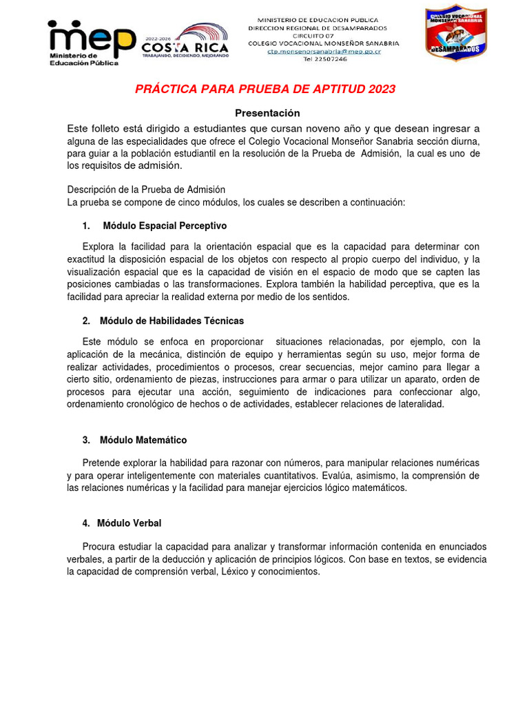 Práctica para Prueba 2023-2024 | PDF