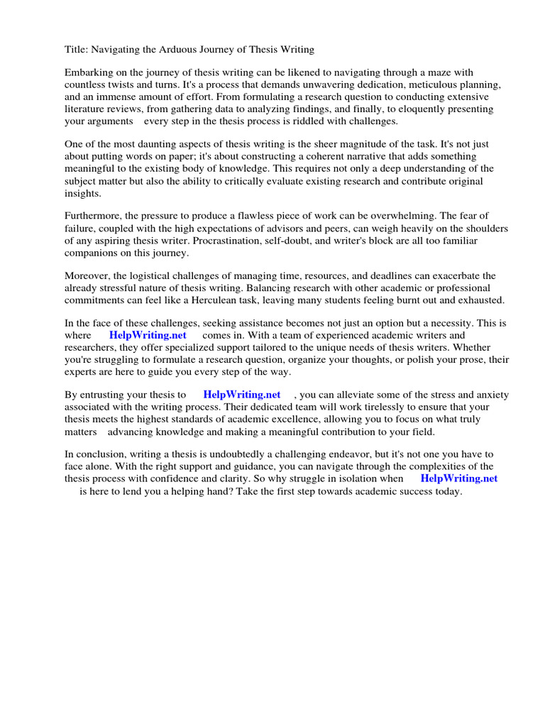 Thesis Process Analysis | PDF | Scientific Method | Methodology