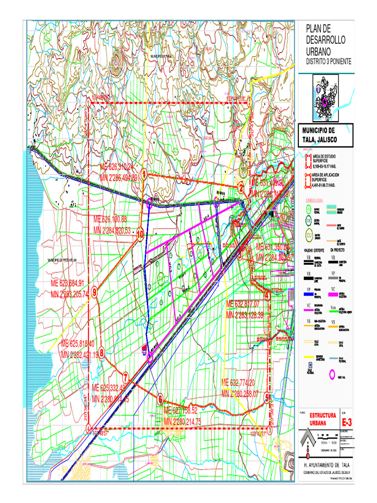Pdud2 E3-Model Poniente | PDF