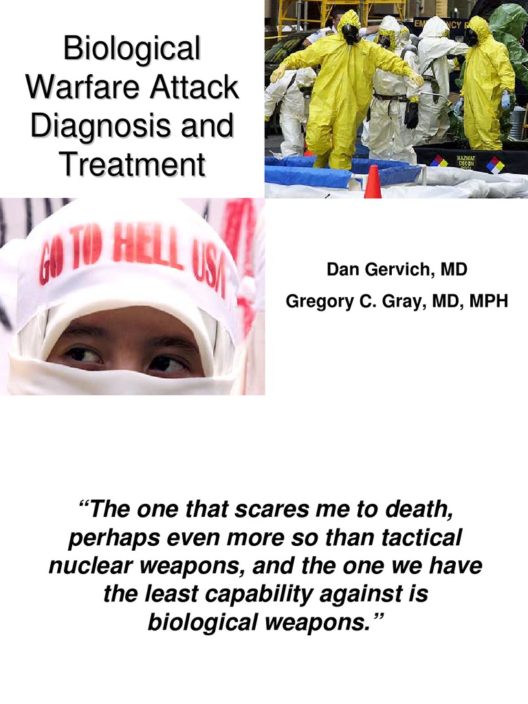 Biological Warfare Attack, Diagnosis, Treatment | PDF | Biological ...