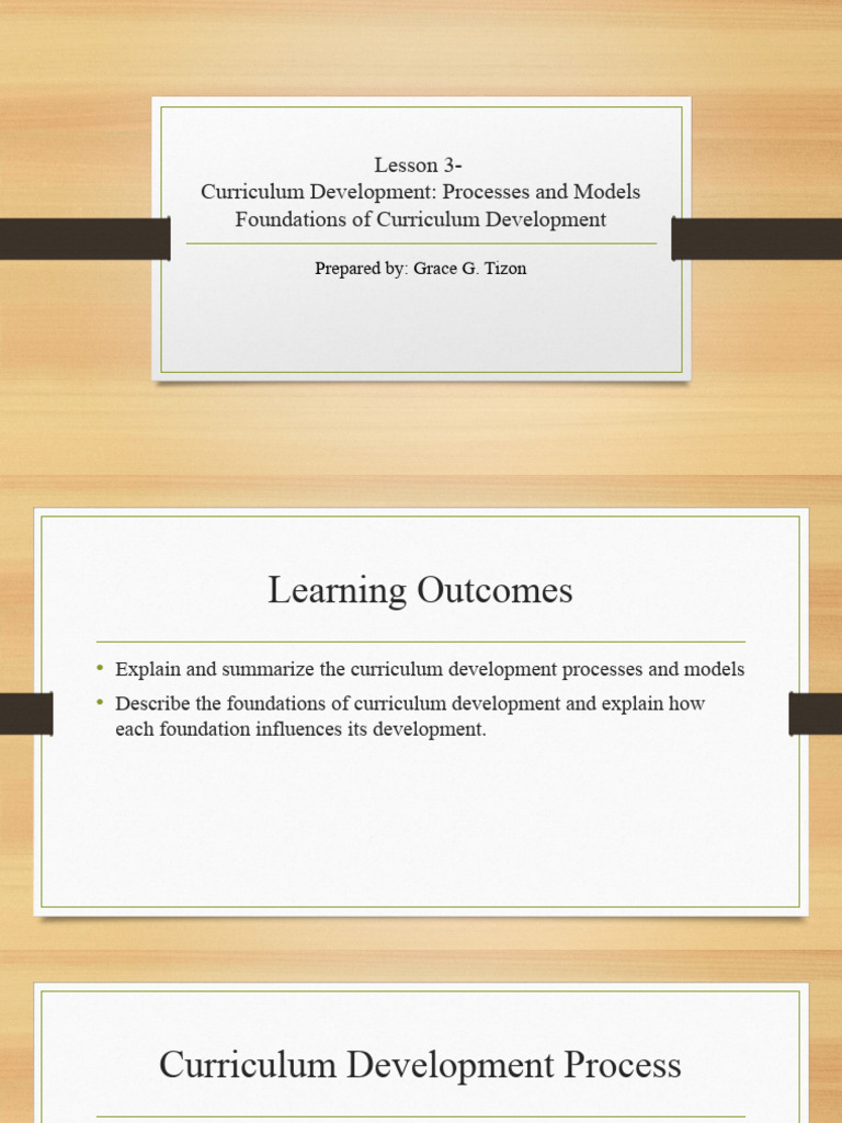 Cur Dev Processes and Models | PDF | Curriculum | Psychology