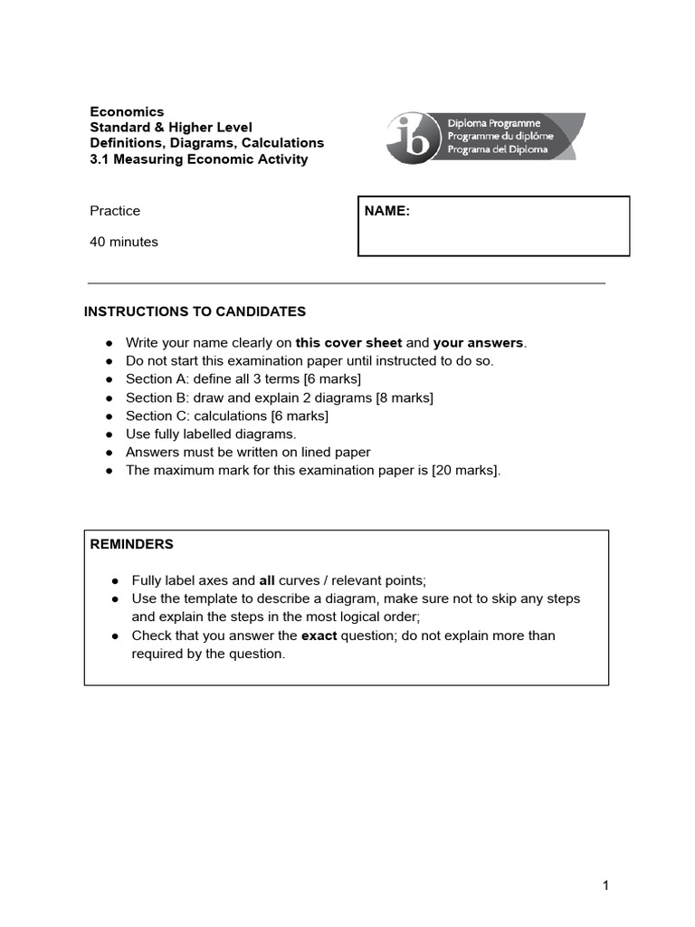 DC Practice Test 3.1 Definitions, Diagrams & Calculations | PDF | Gross ...