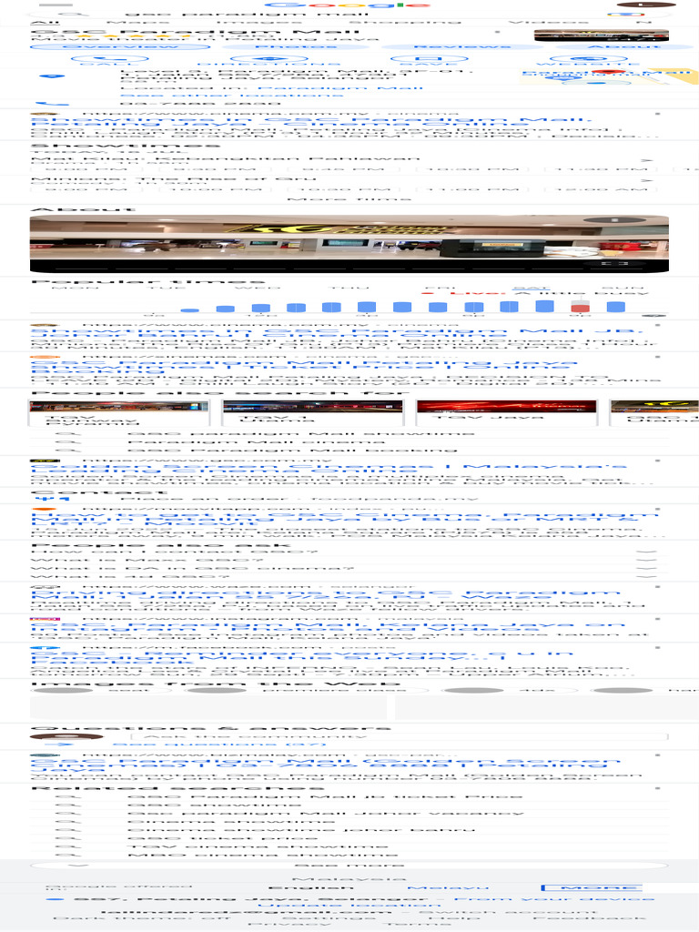 GSC Paradigm Mall - Google Search | PDF