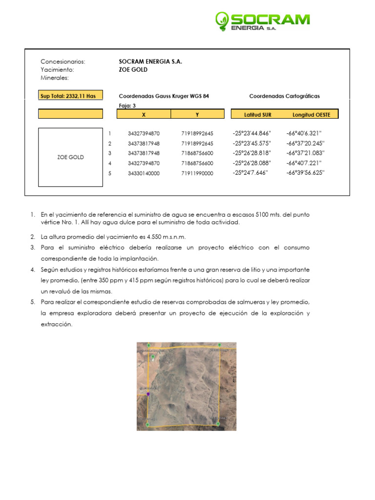 ZOE GOLD - Hoja de Datos PDF | PDF