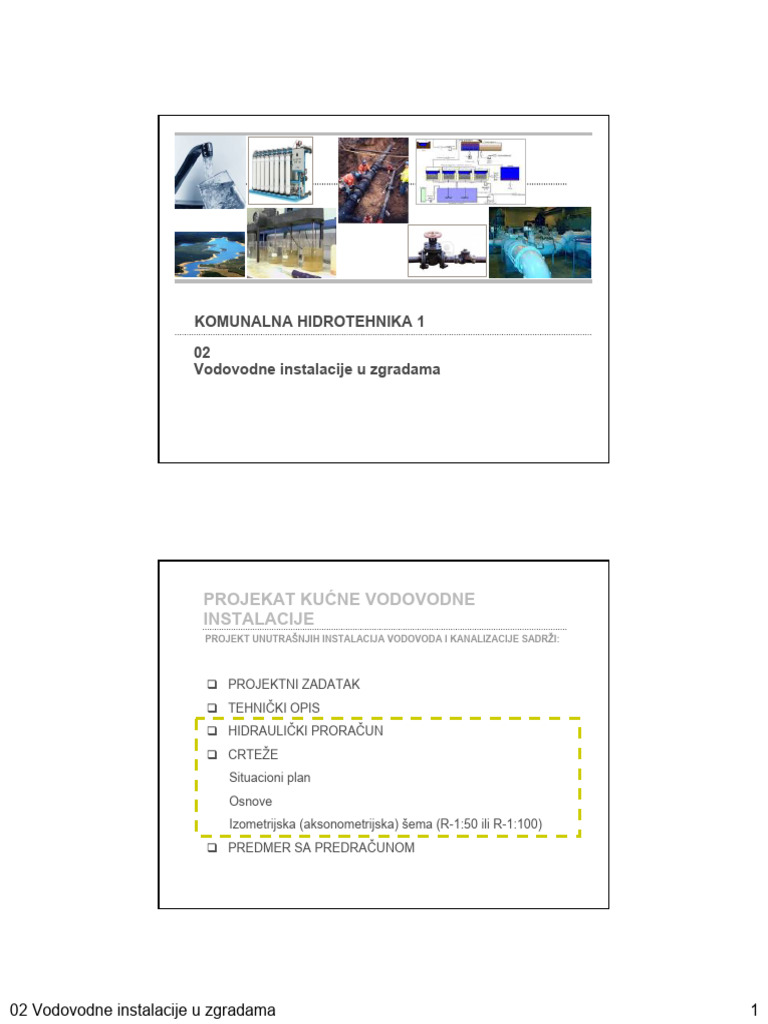 Vezba 2 Kucni Vodovod 1457607362946 | PDF