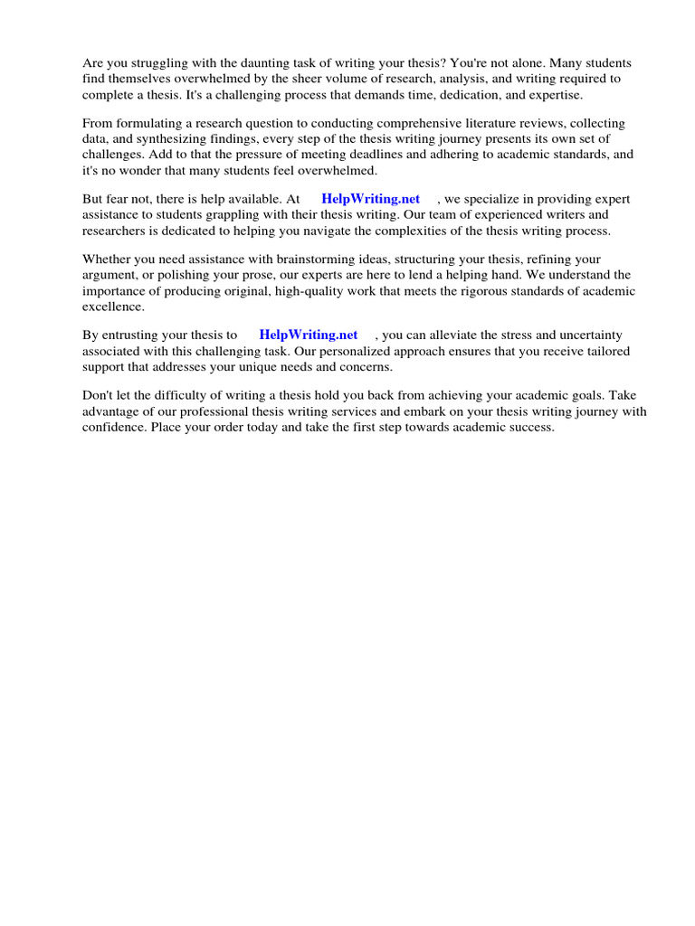 Thesis Writing Boot Camp Unsw | PDF