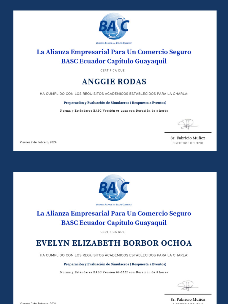 Certificado Charlas Gratuitas | PDF | Ecuador