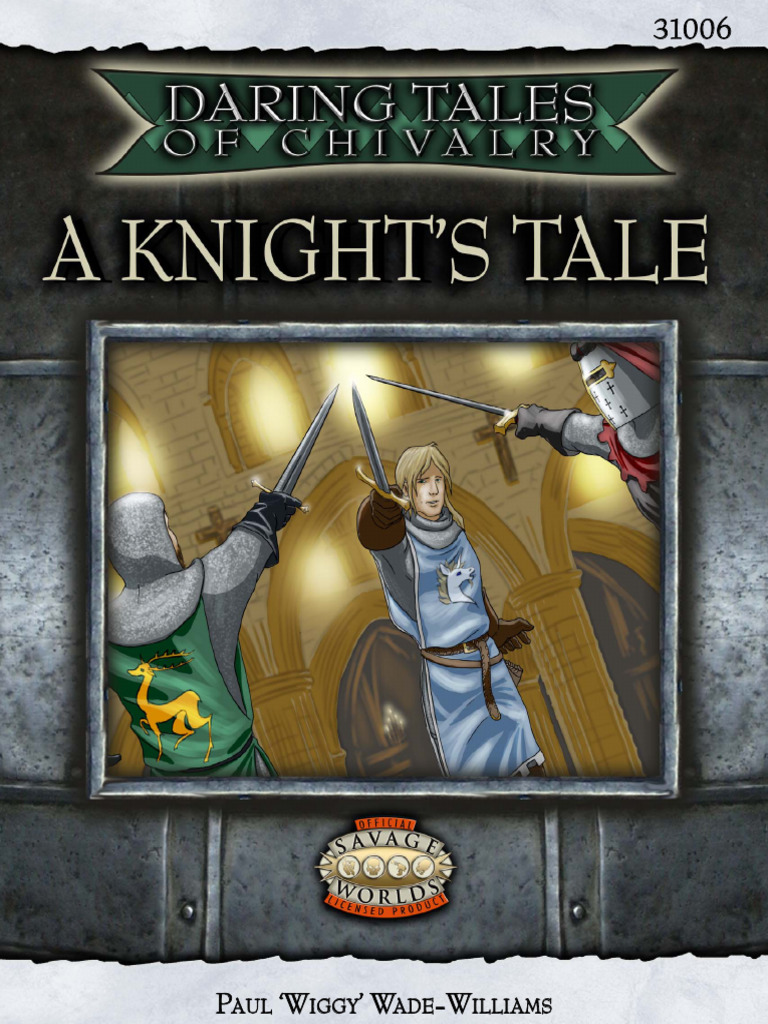 Daring Tales of Chivalry 01 - A Knight's Tale | PDF | Abbey | Knight