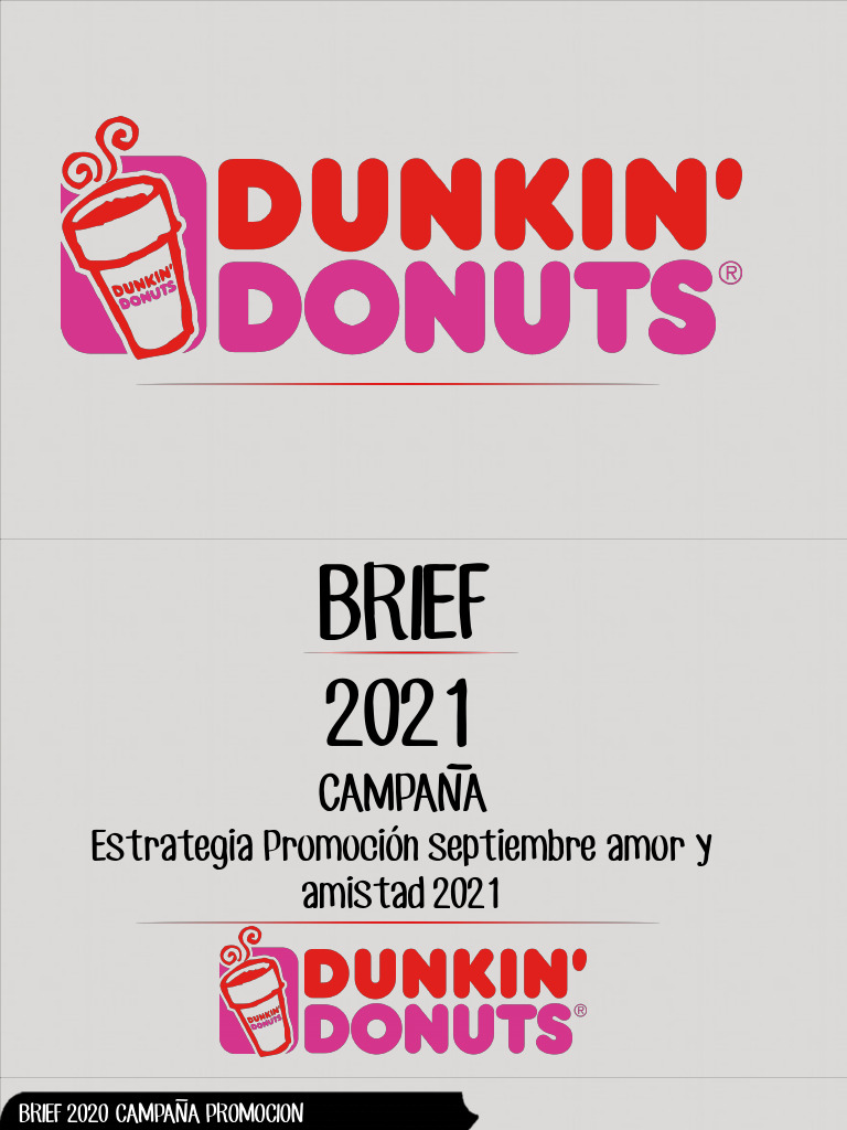 BRIEF Dunut Dunkin 2021 | PDF