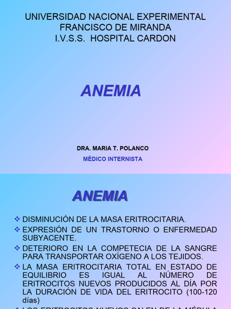 Anemia 2 | PDF