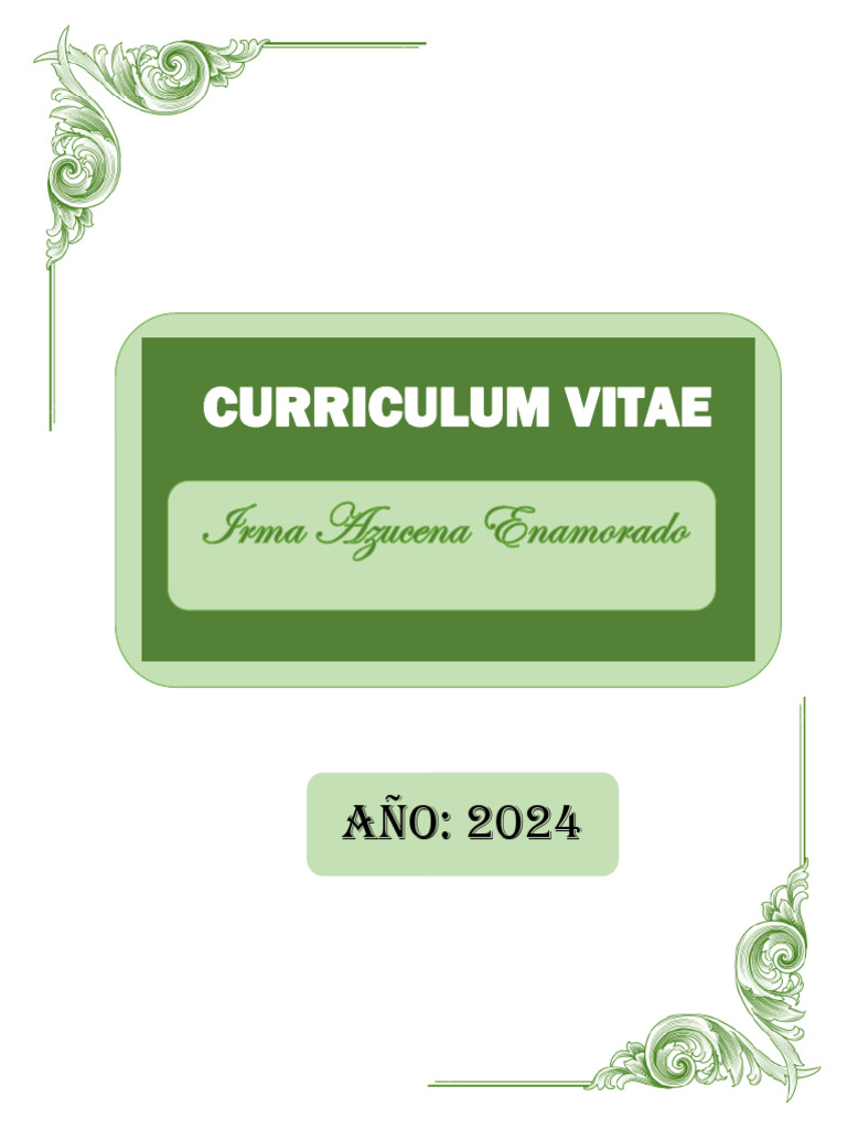 CV Irma Azucena Enamorado | PDF