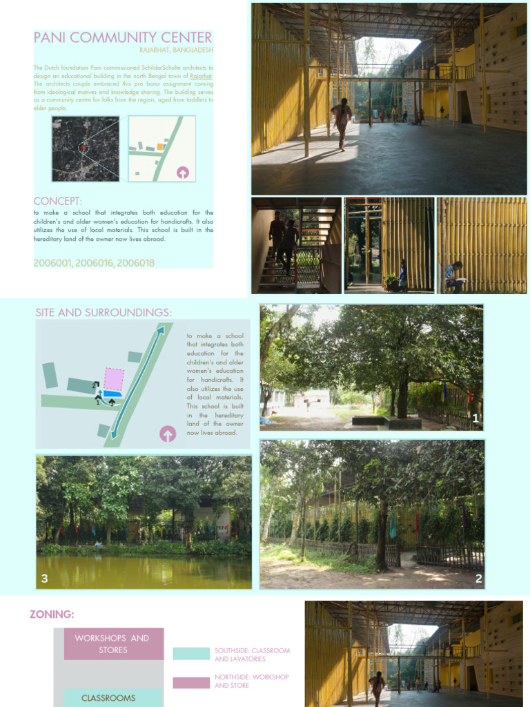 Rajarhat Pani Community Center Design | PDF | Classroom | Building Engineering