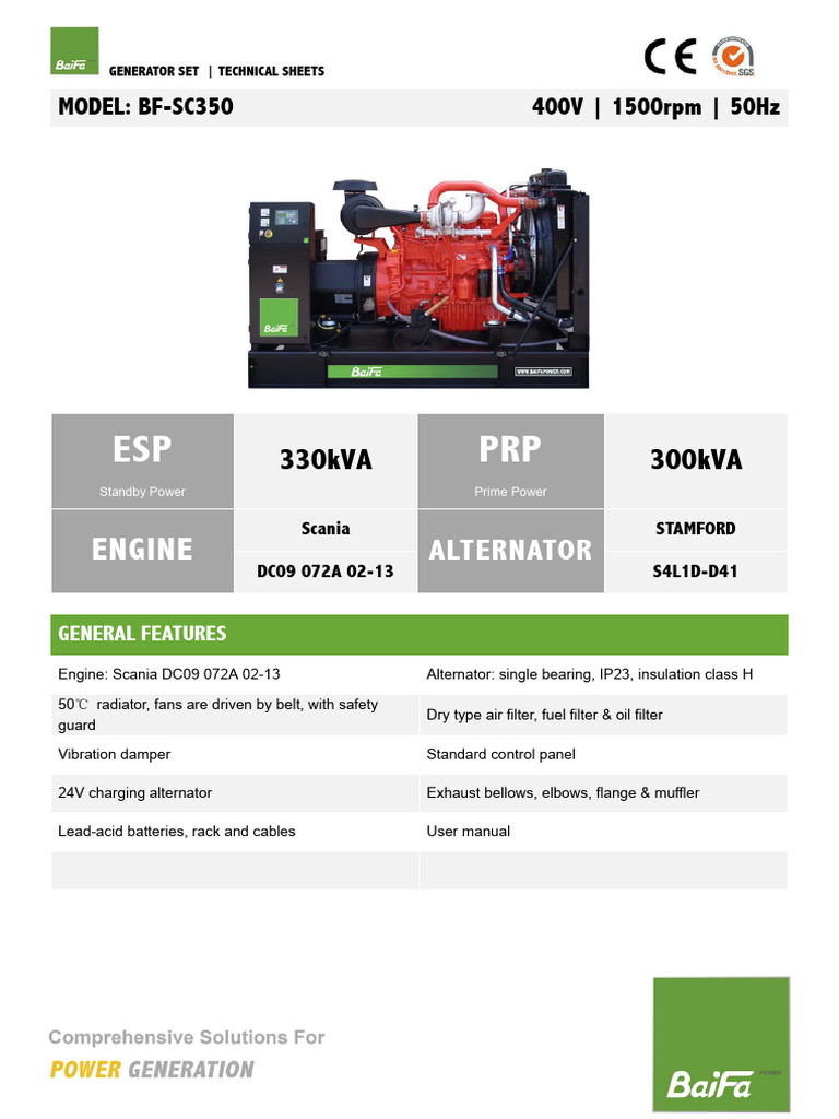 ESP PRP: Engine | PDF | Electric Generator | Electrical Engineering