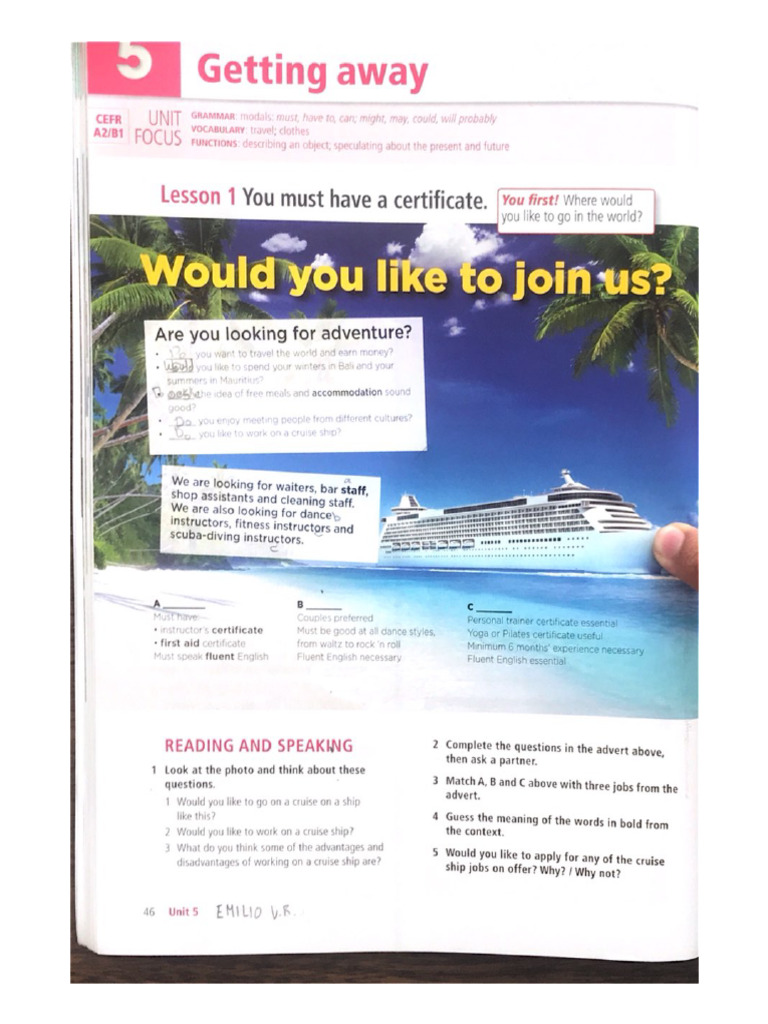 Student Book and Workbook | PDF