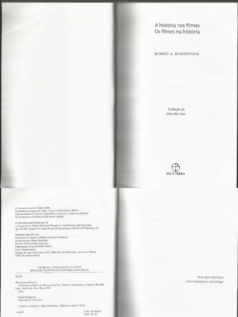 ROSENSTONE, R. A. A História Nos Filmes | PDF