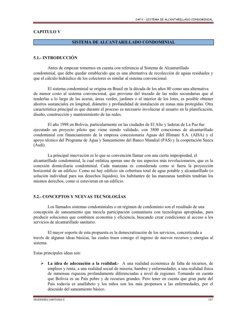 IngenieríaSanitariaII 125 139 | PDF