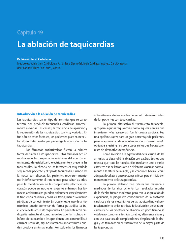 Fbbva Librocorazon Cap49 | PDF | Ablación | Cardiología