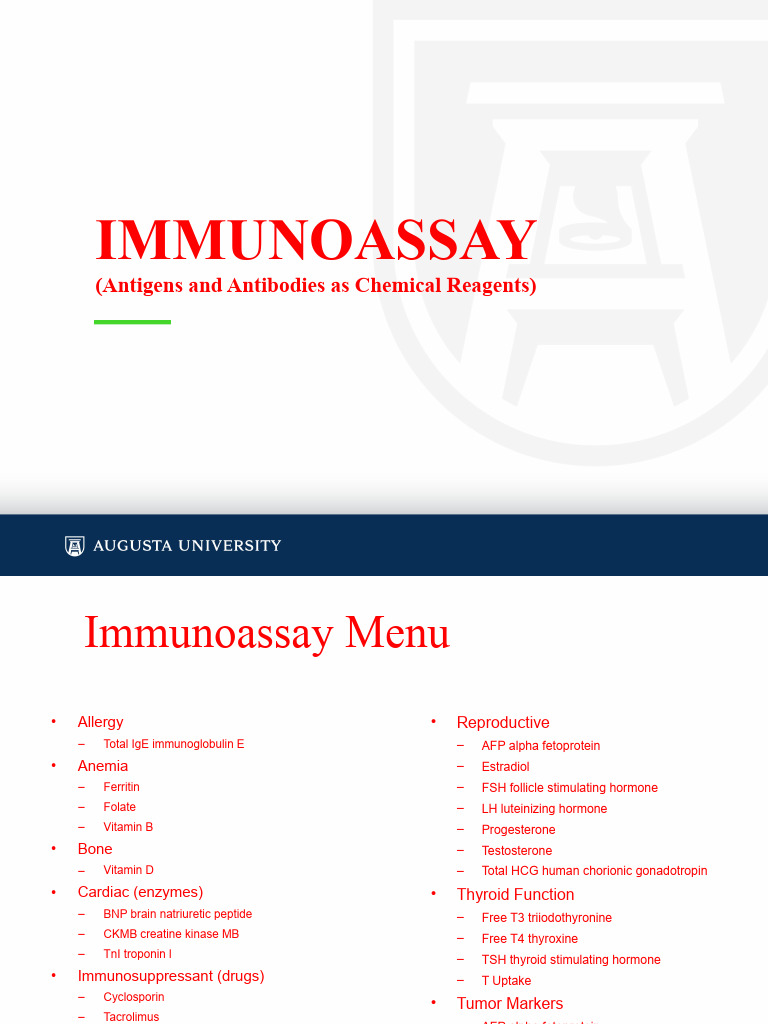 Immunoassay | PDF | Immunoassay | Antibody