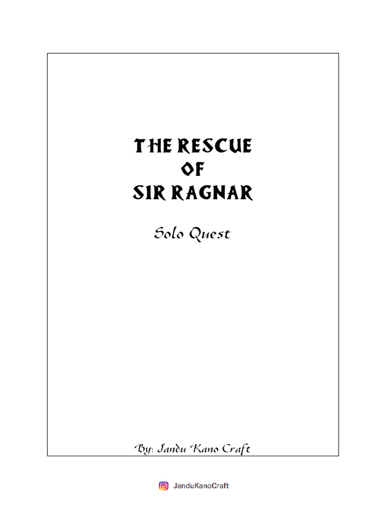 The Rescue of Sir Ragnar Solo 3 | PDF