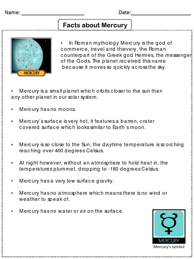 Mercury Reading | PDF