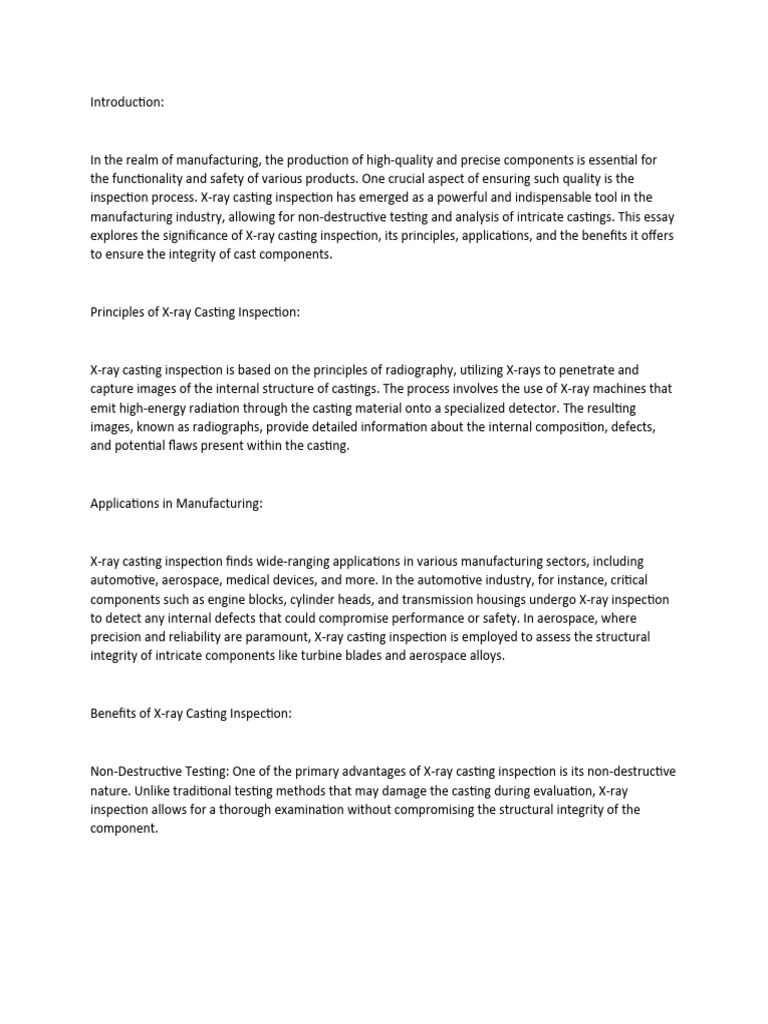 Xray | PDF | X Ray | Nondestructive Testing