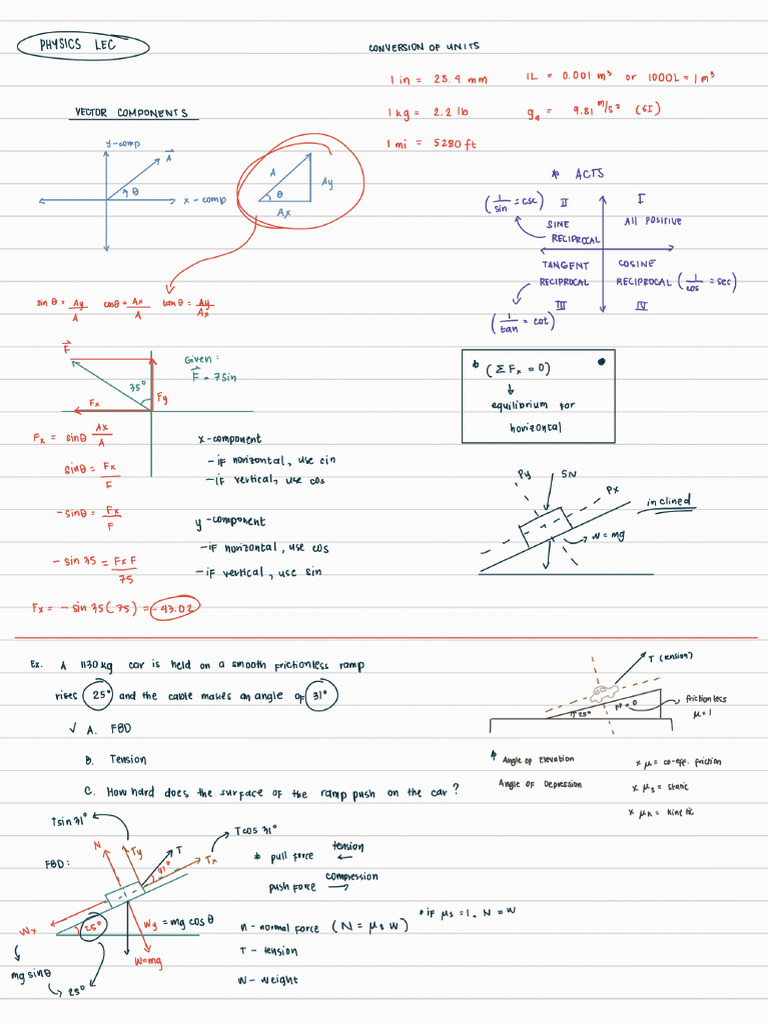 Physics Notes | PDF