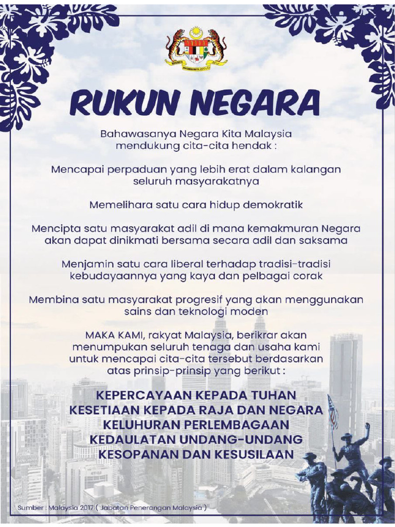 Rukun Negara | PDF