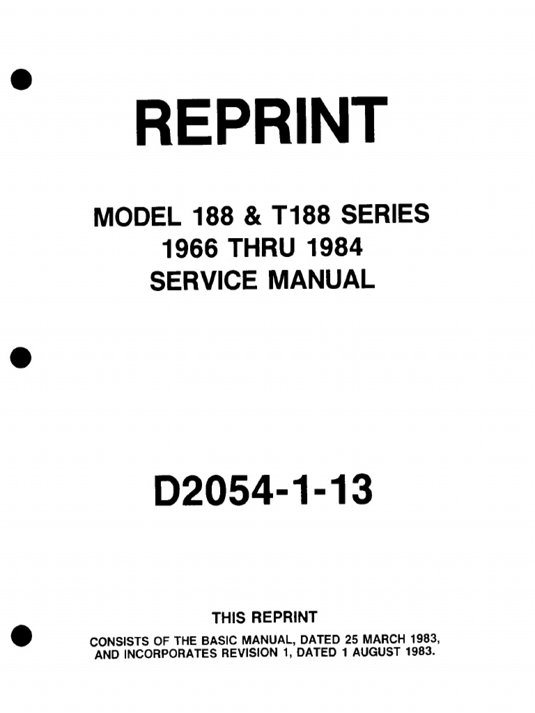 Manual Cessna 188 PG 01-108 | PDF | Empennage | Microform