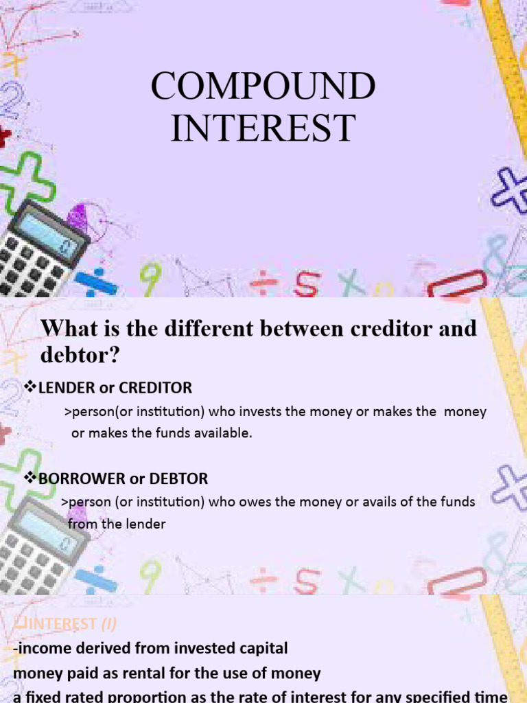Compound Interest Explained | PDF | Interest | Compound Interest