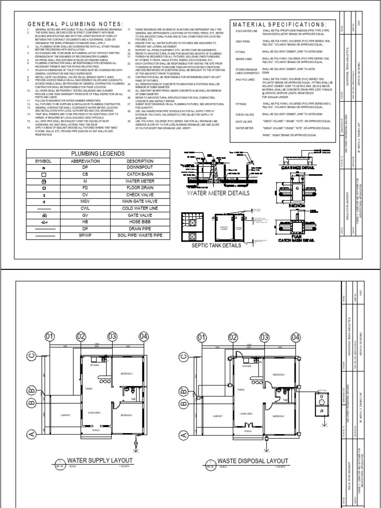 Plumbing DWG | Download Free PDF | Plumbing | Concrete Plumbing DWG | Download Free PDF | Plumbing | Concrete