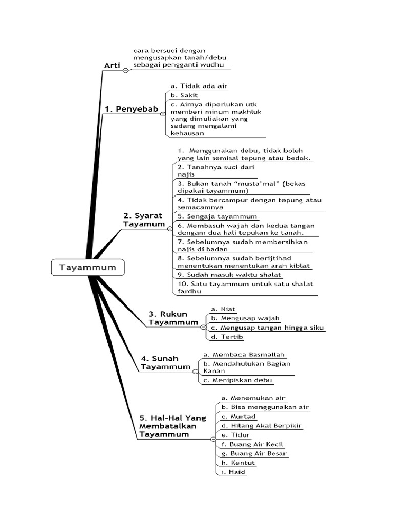 WAM 2 - Fiqih Ibadah - Tayammum - L4 | PDF