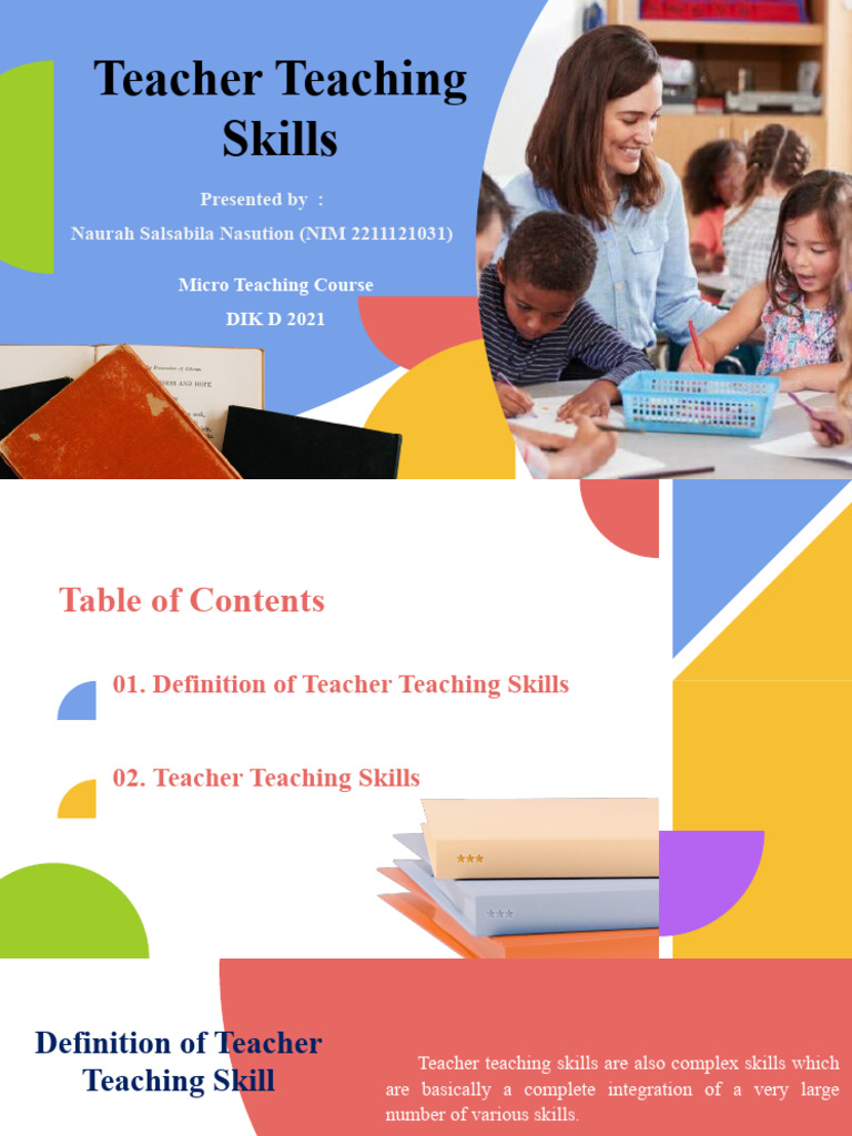 Teacher Teaching Skills | PDF | Teachers | Behaviorism
