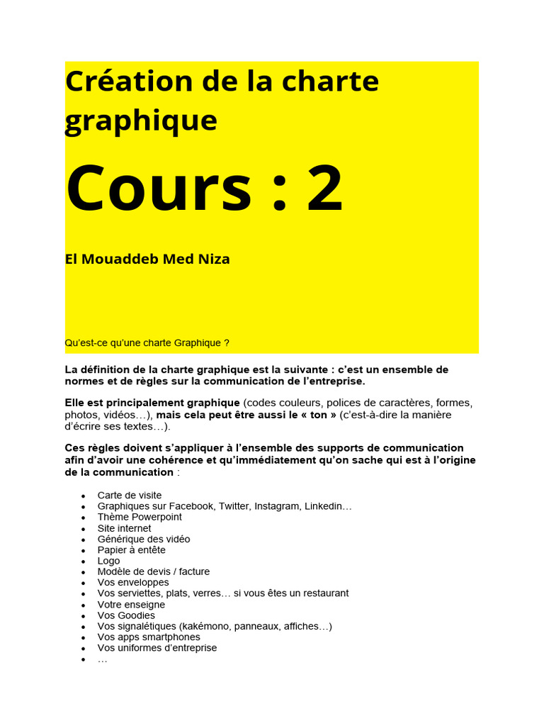 Comprendre la charte graphique | PDF | Marque | Logos