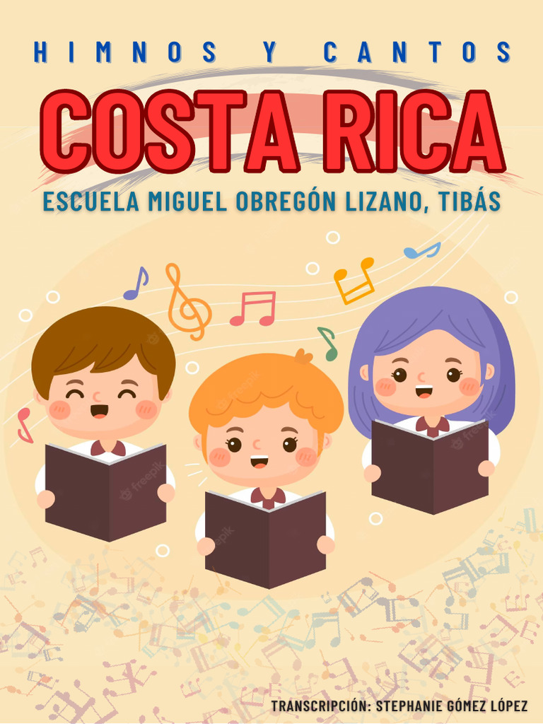 Himnos de Costa Rica | Descargar gratis PDF | Costa Rica