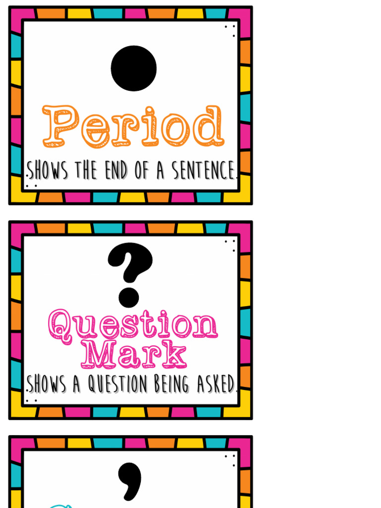 Punctuation Mark | PDF