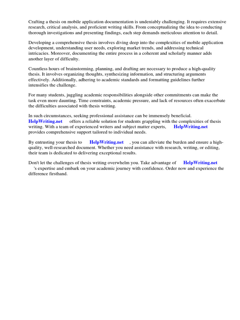 Mobile Application Thesis Documentation | PDF | Mobile Phones | 3 G