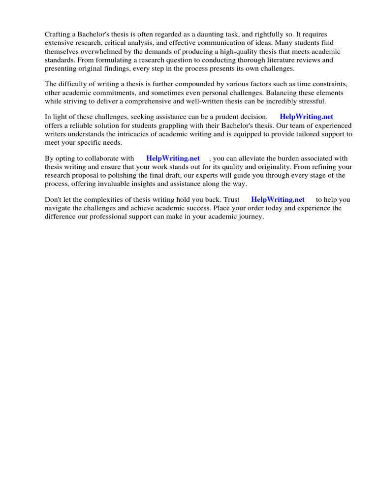 Bachelor Thesis Ei Tum | PDF | Thesis