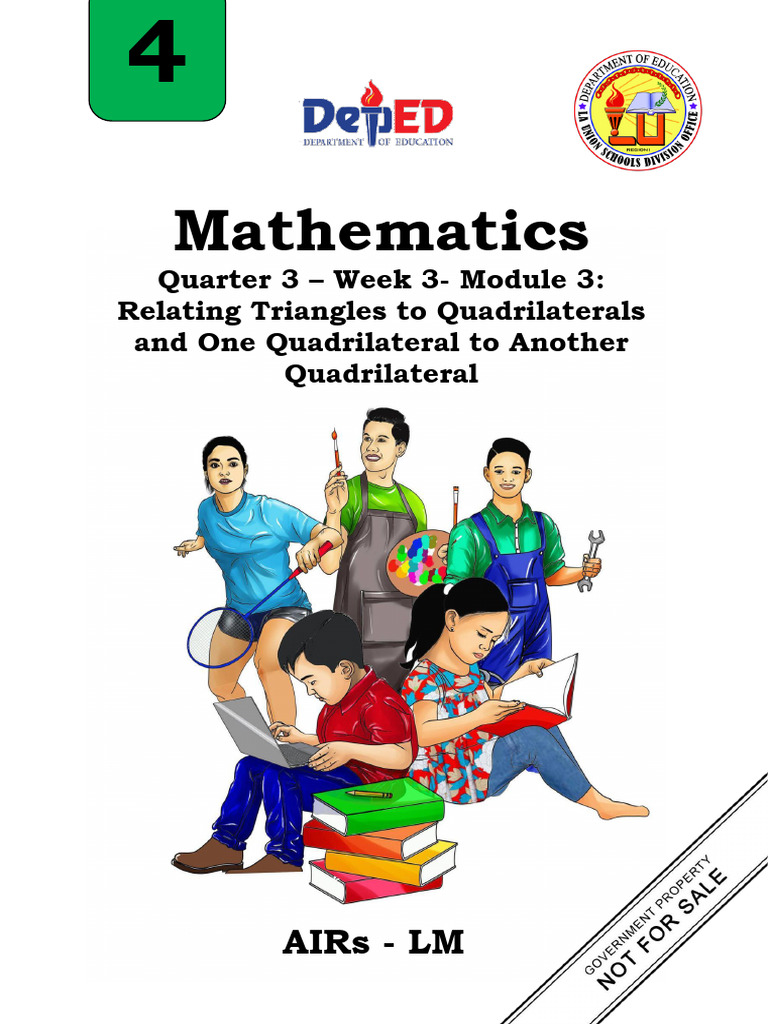 Math 4-Quarter 3 Week 3-Module 3 | PDF | Rectangle | Triangle