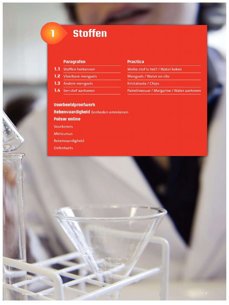 Werkboek Pulsar Scheikunde - Hoofdstuk 1 en 2 (Print To PDF | PDF