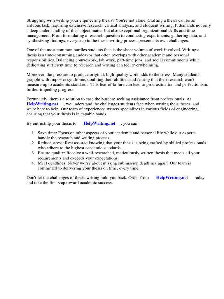 Uq Engineering Thesis Submission | PDF | Thesis